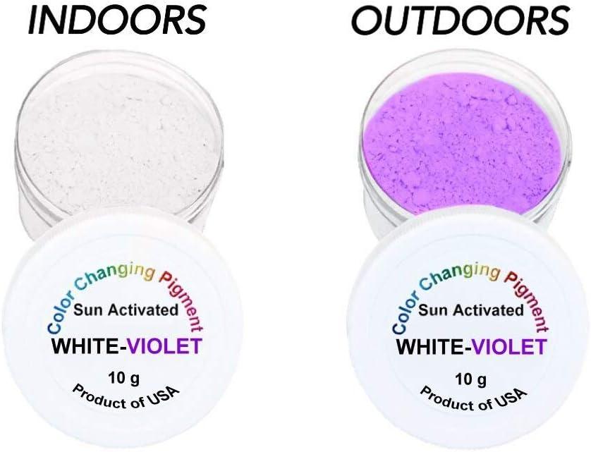 Atlanta Chemical Engineering Sun UV Activated Photochromic Powder ...