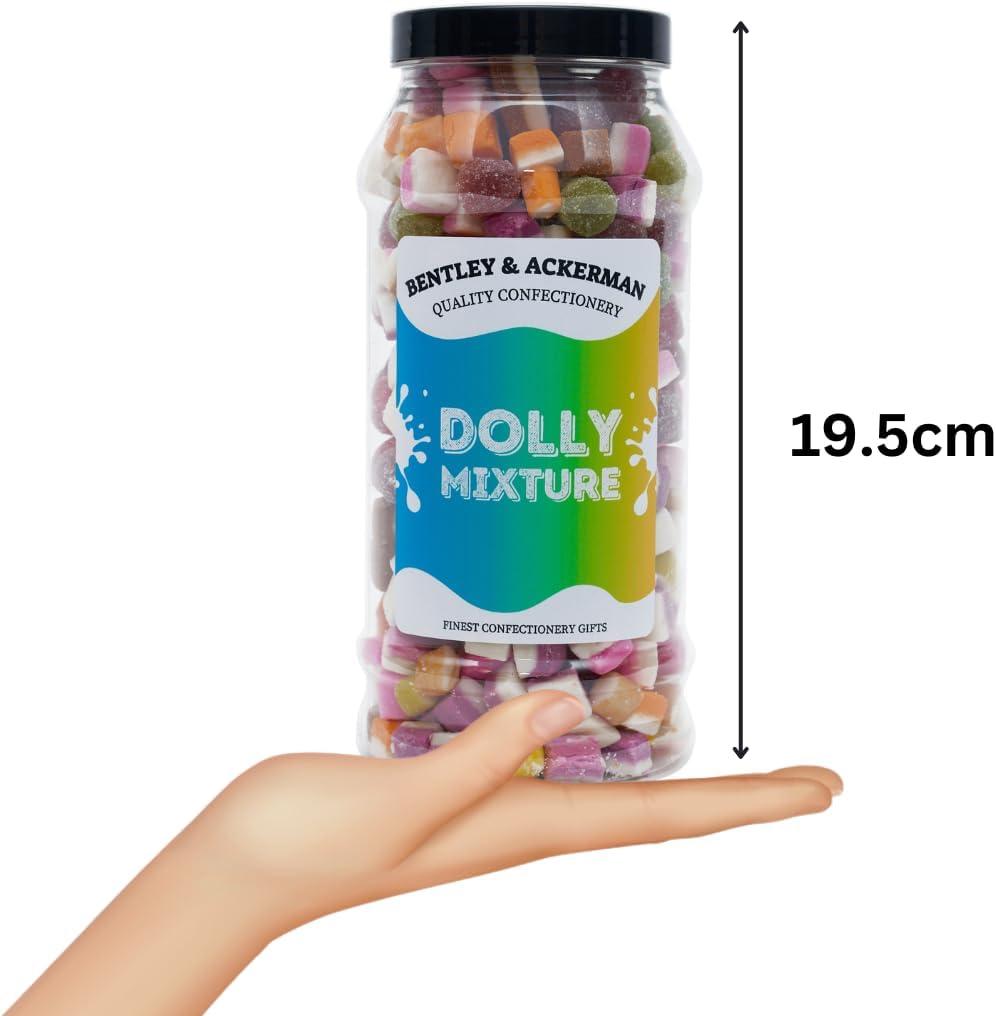 Dolly Mixtures (605g) Original Assorted Retro Sweets in a Gift Jar ...