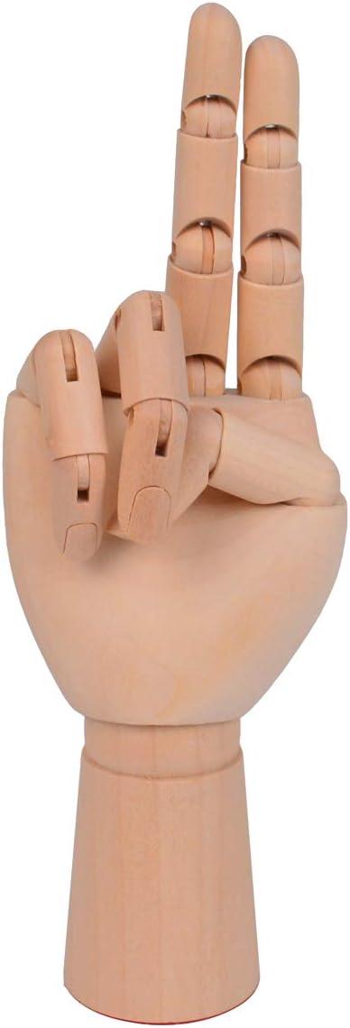 Baitaihem 2 Pack Wood Artist Drawing Manikin with Flexible Fingers - 7 ...