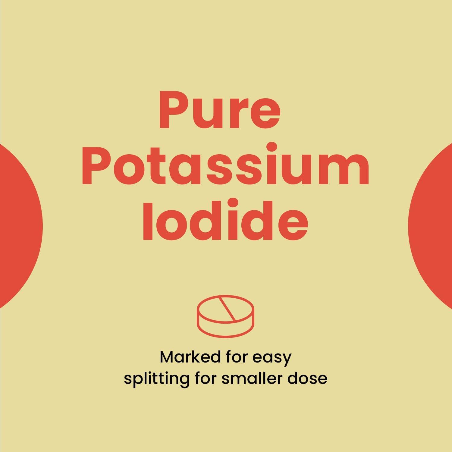 KI Potassium Iodide Tablets 130mg - 150 Tablets | Buy Now with Express ...