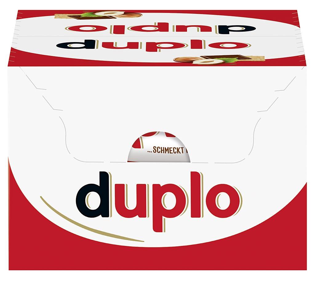 Duplo Chocolate Bars - 40 Individually Wrapped Crispy Waffles in Milk ...