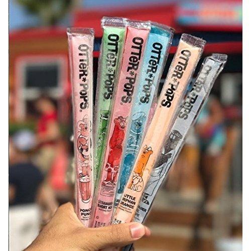 Otter Pops Original Assorted Freezer Pops - 100 Count, 6 Zippy Flavors ...