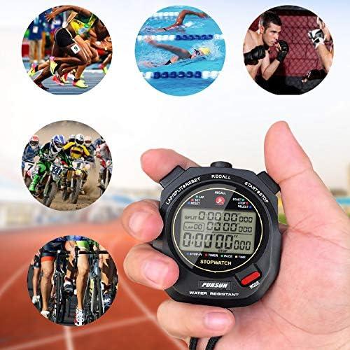 Professional Timer Stopwatch | Digital Sports Stopwatch with Countdown ...