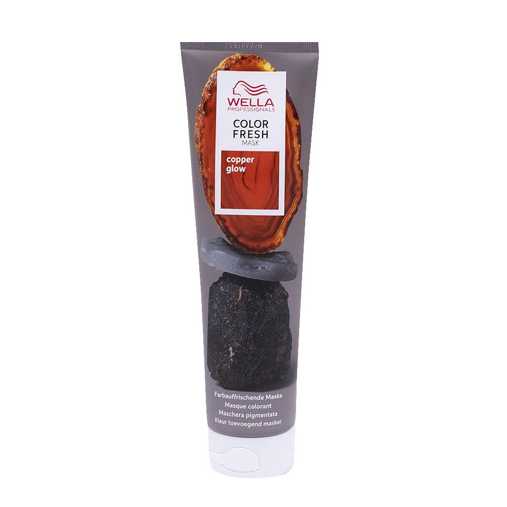 Wella Color Fresh Copper Glow Coloured Mask 150ml - Vibrant Hair Color ...
