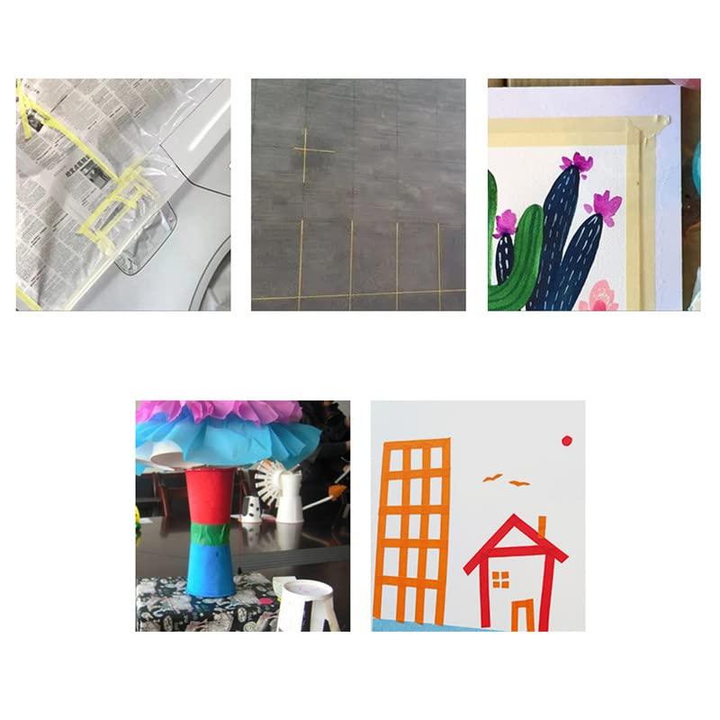 Washi Tape Set - 12 Rolls Whiteboard Grid Marking Tapes for Crafts ...