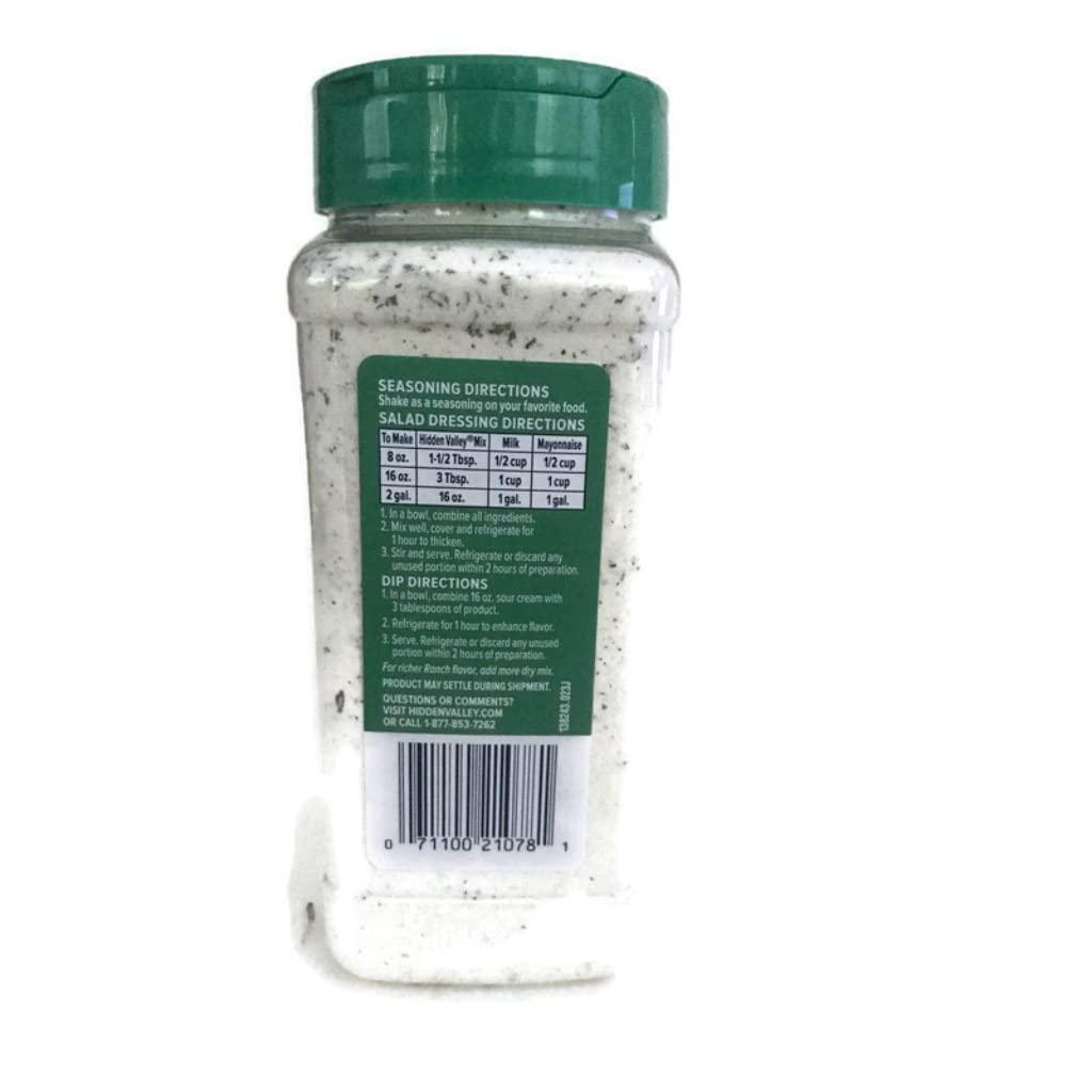 Hidden Valley Ranch Seasoning Mix - Original Dry Dressing Powder (32oz ...