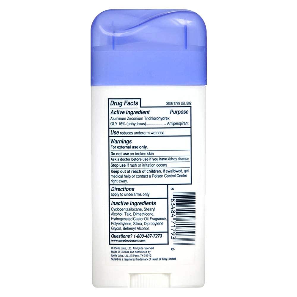 Sure Original Solid Anti Perspirant Deodorant Regular Scent 2.7 oz ...