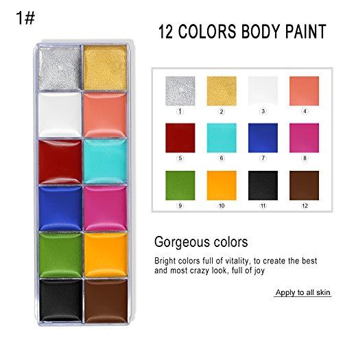 Body Oil Color Cosmetics New Products Halloween Fancy Carnival Carnival ...