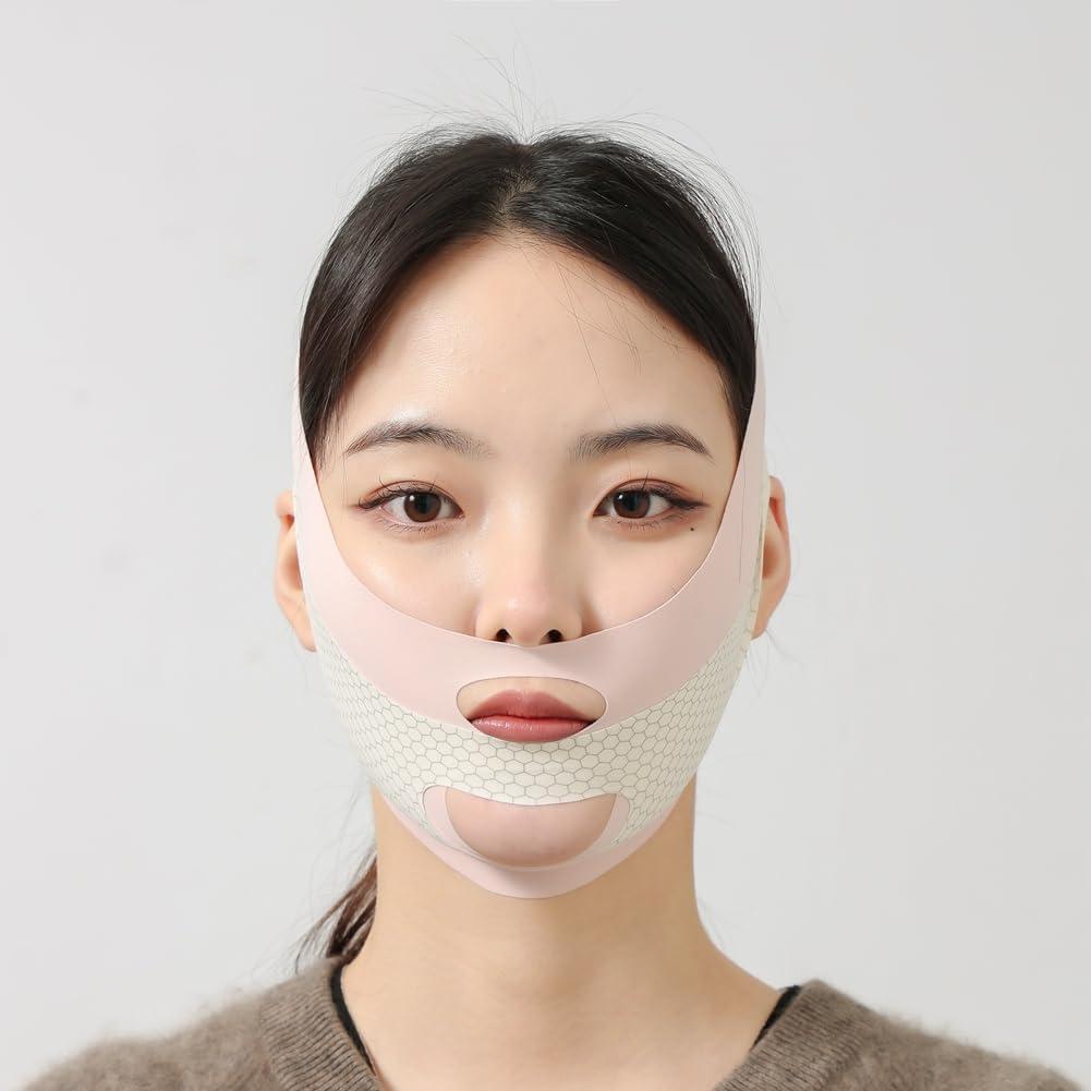 Tumuued One-Piece Face Shaping Bandage Plasticity Full Face Lifting ...