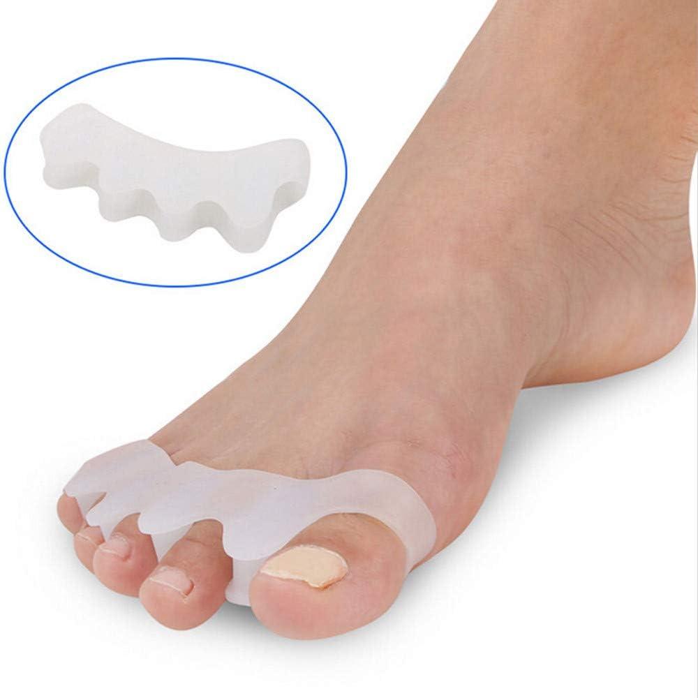1 Pair Gel Toe Separators - Toe Spacers for Overlapping Toes & Bunion ...