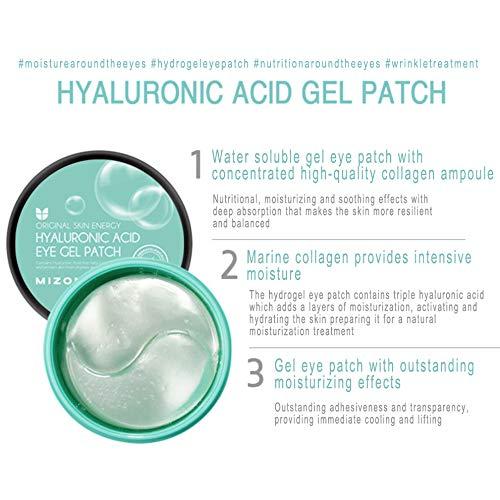 MIZON Hyaluronic Acid Eye Gel Patch 30 Pairs - Collagen Eye Masks for ...