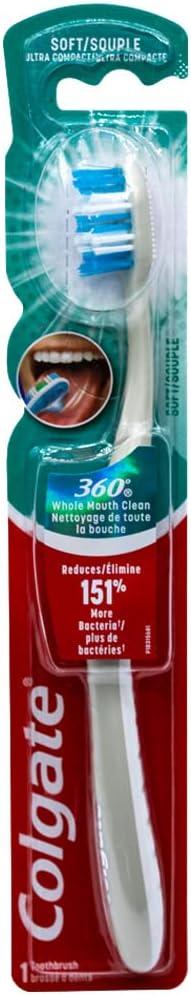 Colgate 360 Ultra Compact Soft Toothbrush - Pack of 3 | Buy Now with ...