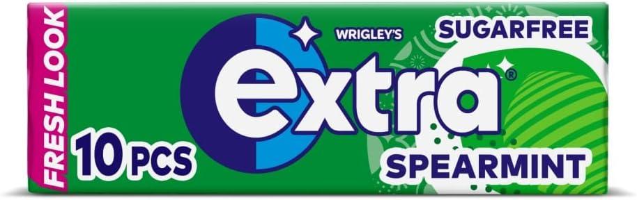 Extra Chewing Gum Sugar Free Peppermint Flavour Chewing Gum Bulk 30 ...