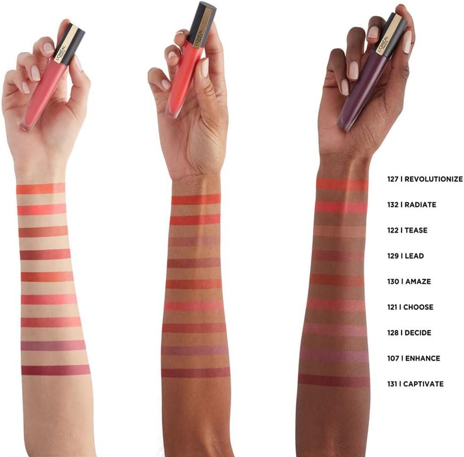 L'Oreal Paris Rouge Signature Matte Liquid Lipstick 132 Radiate - Long ...