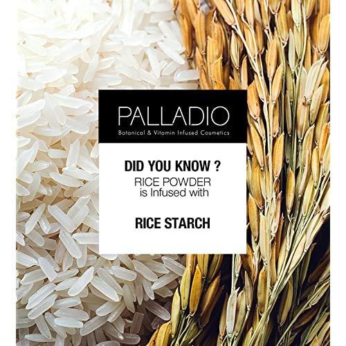 Palladio Rice Powder Translucent Loose Setting Powder - Oil Absorbing ...