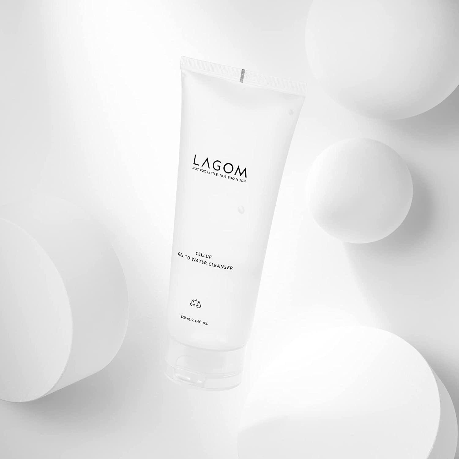 LAGOM Cellup Gel To Water Cleanser - Natural Vegan Daily Face Wash ...