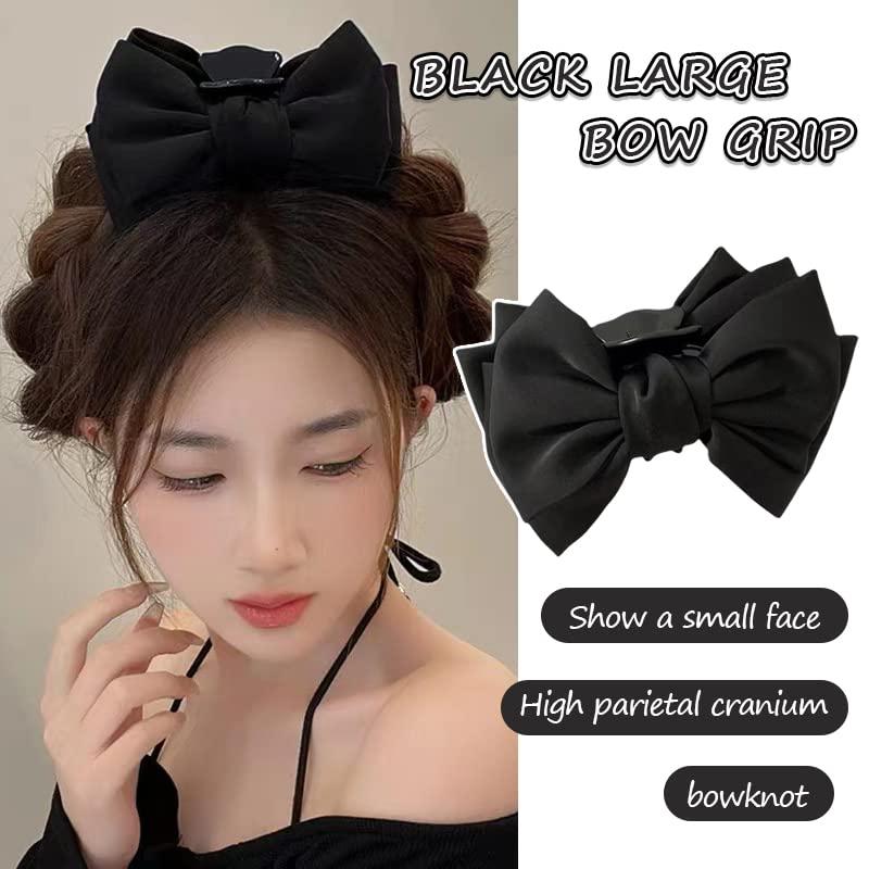 Bow Hair Claw Clips for Women and Girls - Perfect Bow Tie Hair Jaw ...