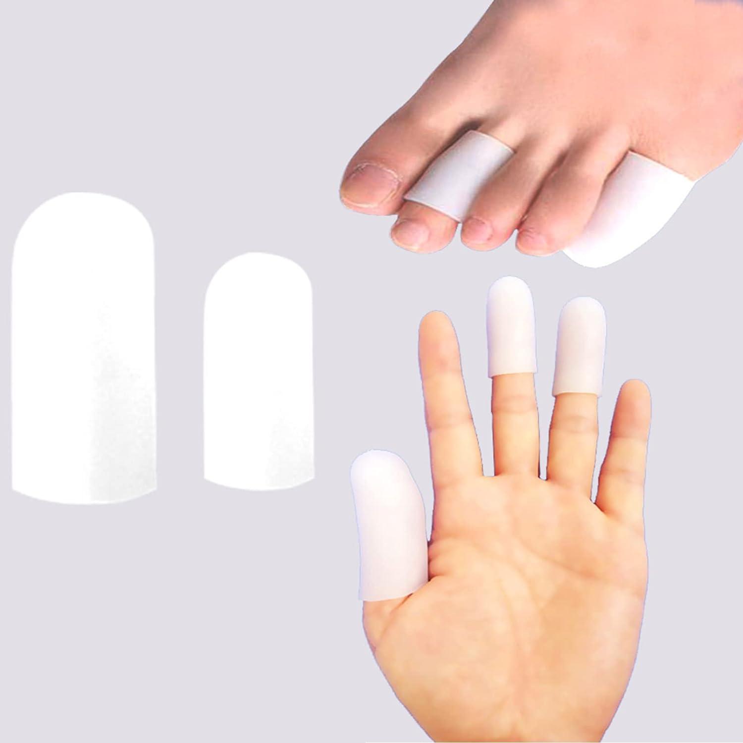 Galand Toe Wound Protector - Elastic White Cover for Missing/Ingrown ...