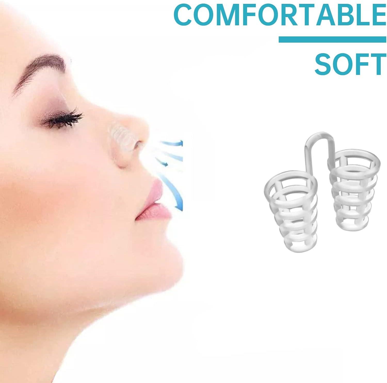 10 Pcs Anti Snoring Nose Vents Clips - Nasal Dilators for Breathing ...