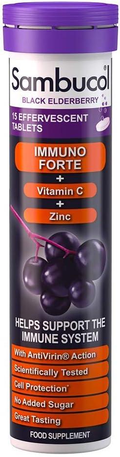 Sambucol Effervescent Immuno Forte Effervescent Tablets x 6 | Buy Now ...