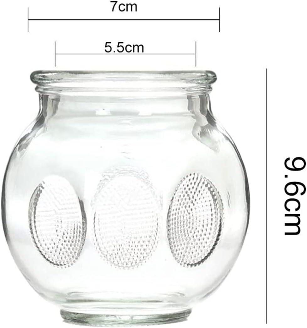 8PCS Glass Cupping Therapy Set Safe Styrofoam Packaging No. 3 3 | Boost ...