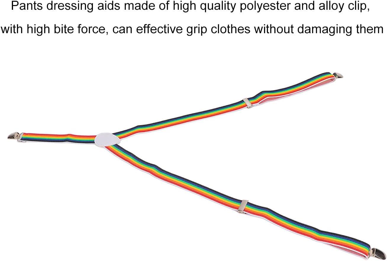 Adjustable Rainbow Striped Pants Aid Belt for Disabled & Elderly | Easy ...