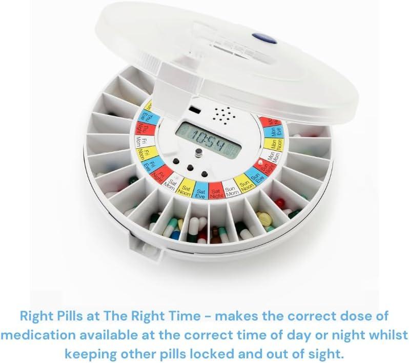Pivotell Advance Automatic Pill Dispenser with Alarm - Trusted by the ...