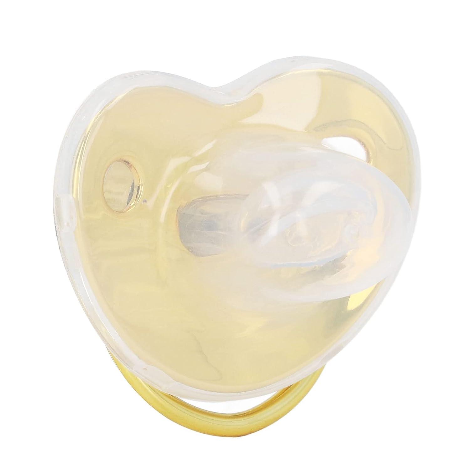 Golden Letter Infant Pacifier | Portable Silicone Toddler Pacifier with ...