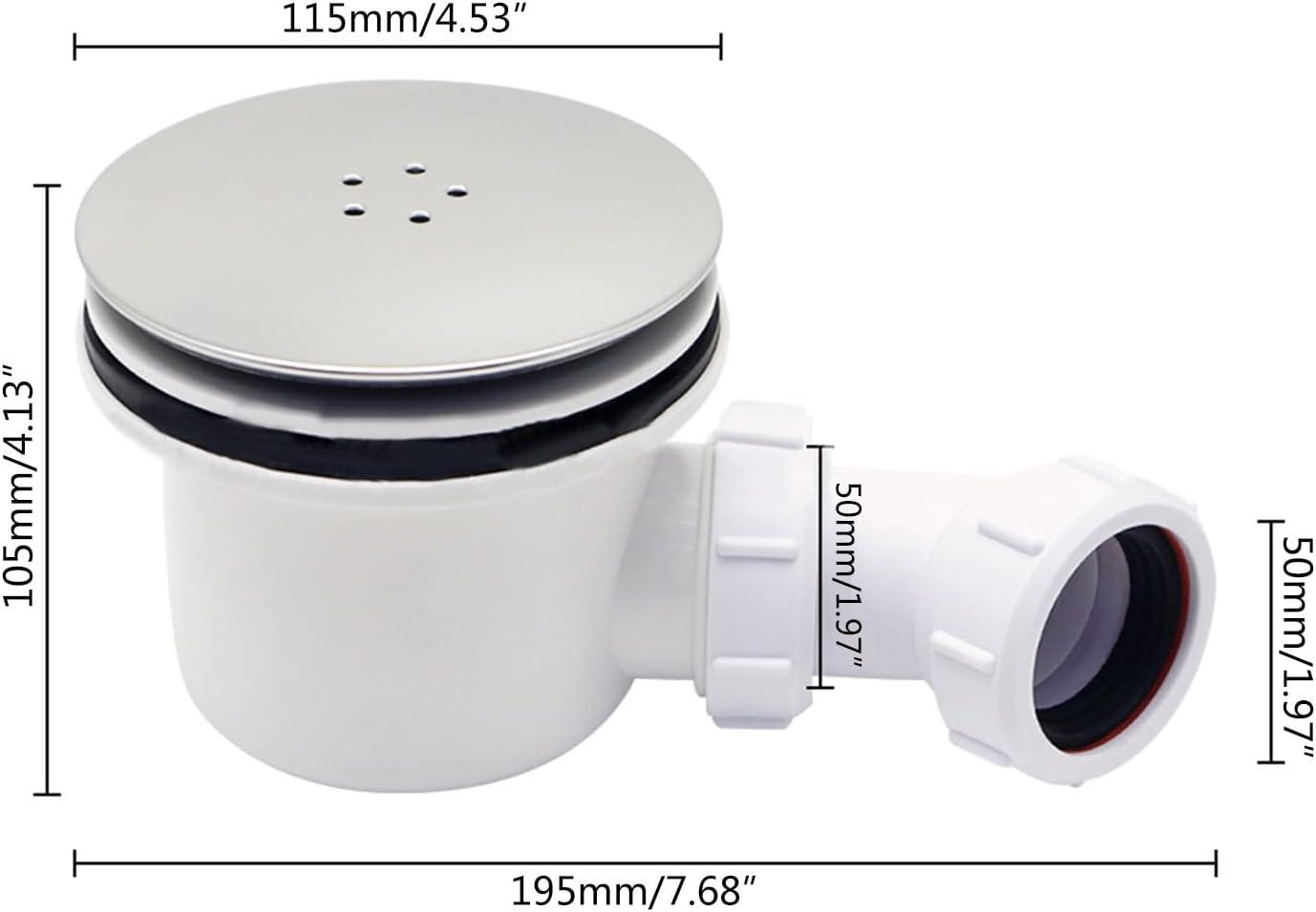 Industrial Grade Flows Waste Versatile Metal Shower Waste for 90mm ...