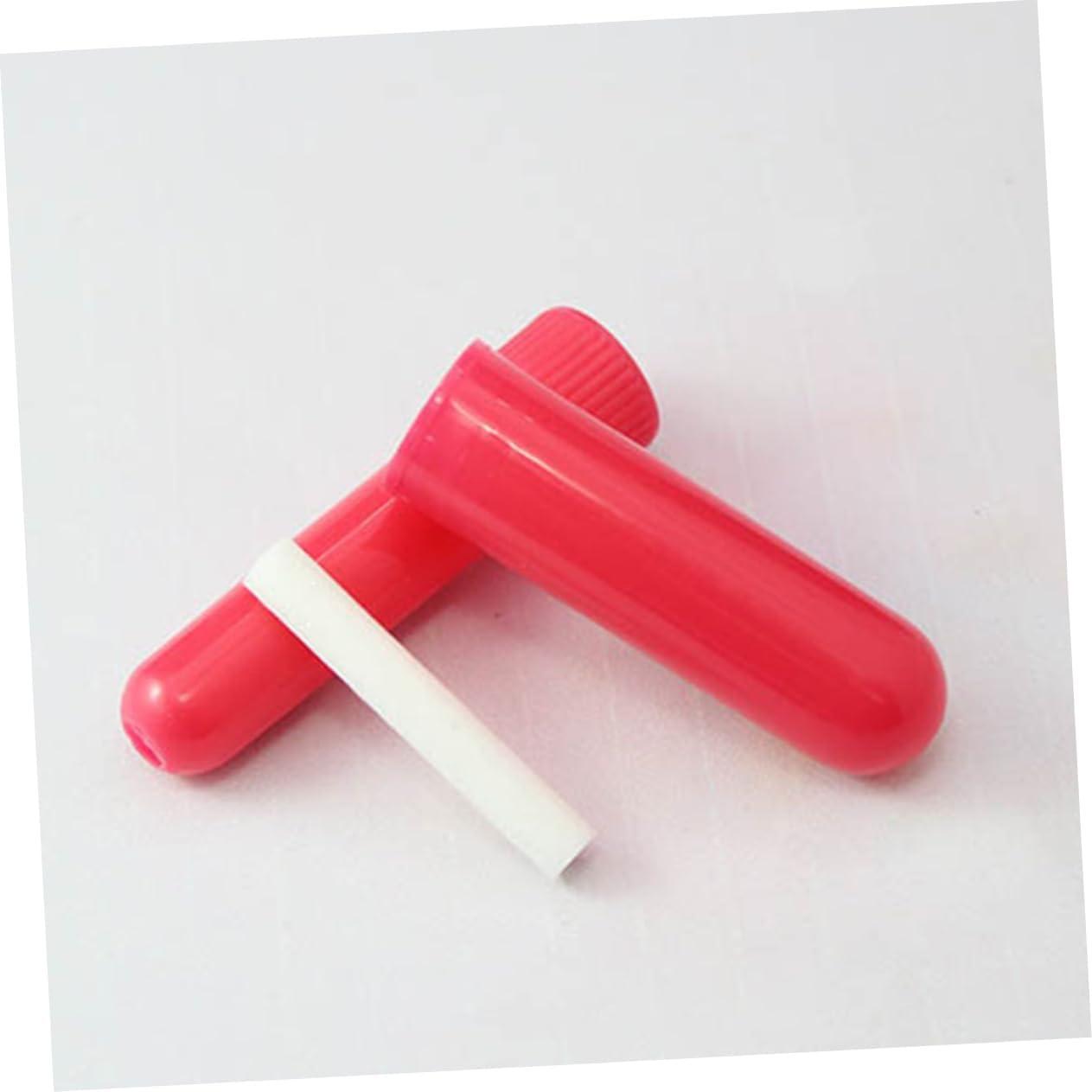 Healifty 24pc Empty Inhaler Tubes for Essential Oils - Silver Nasal ...