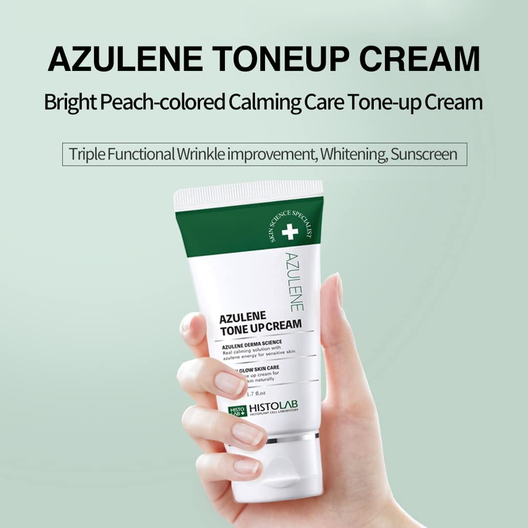 Histolab Azulene Tone Up Cream SPF 50+ | Skin Soothing Brightening UV ...