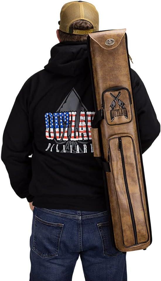 Outlaw Nexus 3x5 Spring Loaded Tube Cue Case - Gun Design | Buy Now ...