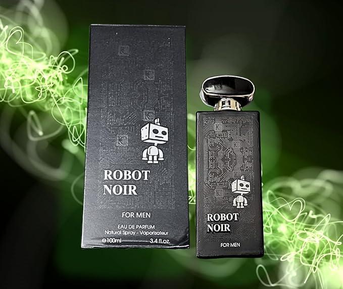 ROBOT NOIR POUR HOMME EAU DE PARFUM 3.4 FL. OZ Aromatic fragrance for Men.