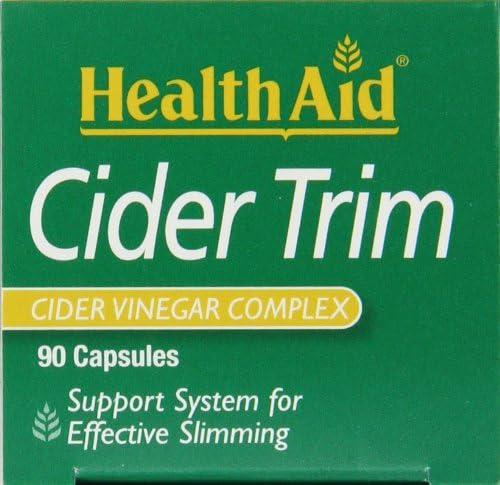 HealthAid Cider Trim 90 Capsules - Natural Weight Management Supplement ...