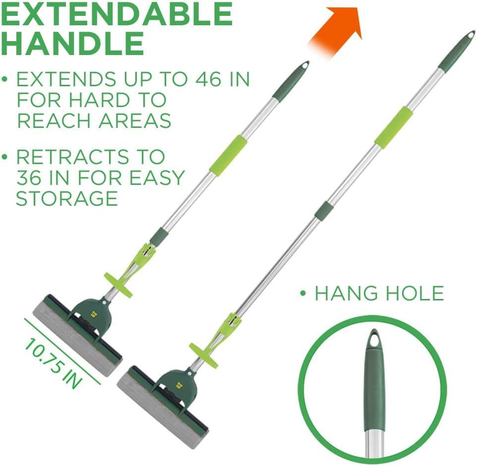 Pine-Sol PVA Sponge Roller Mop | Self-Wringing Easy Squeeze ...
