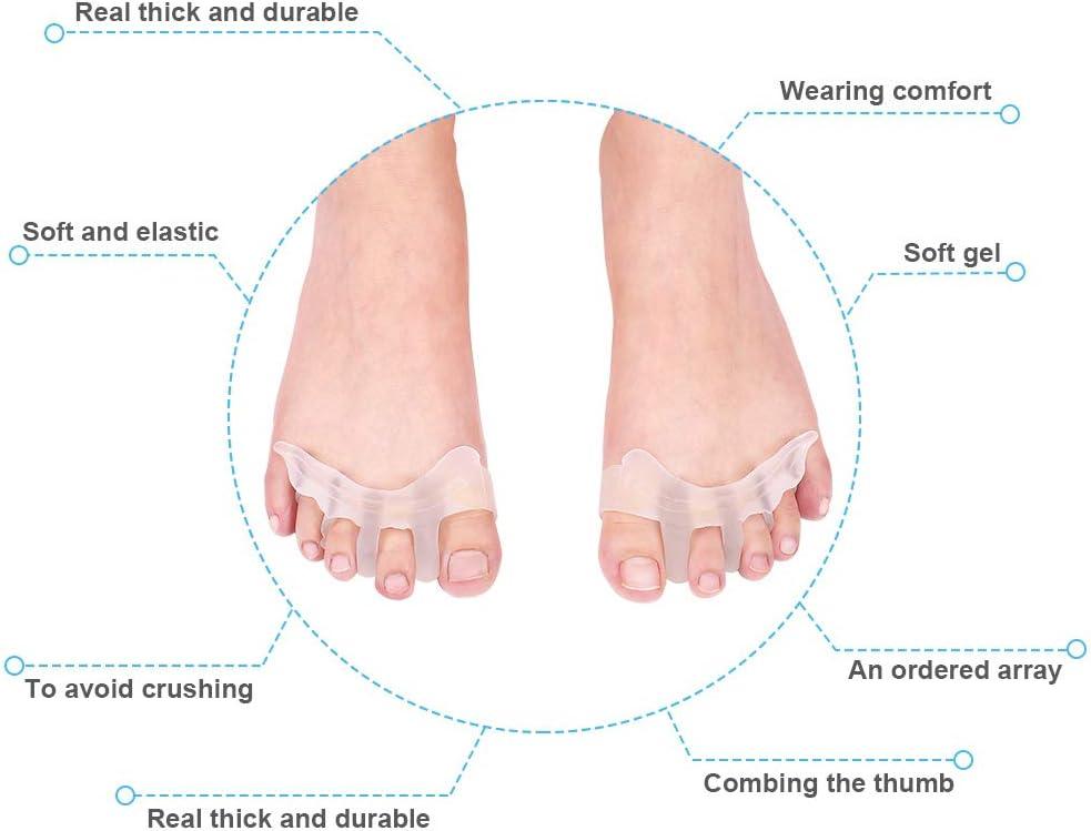Flexible Toe Separators for Men and Women - Easy-to-Wear Toe Stretchers ...