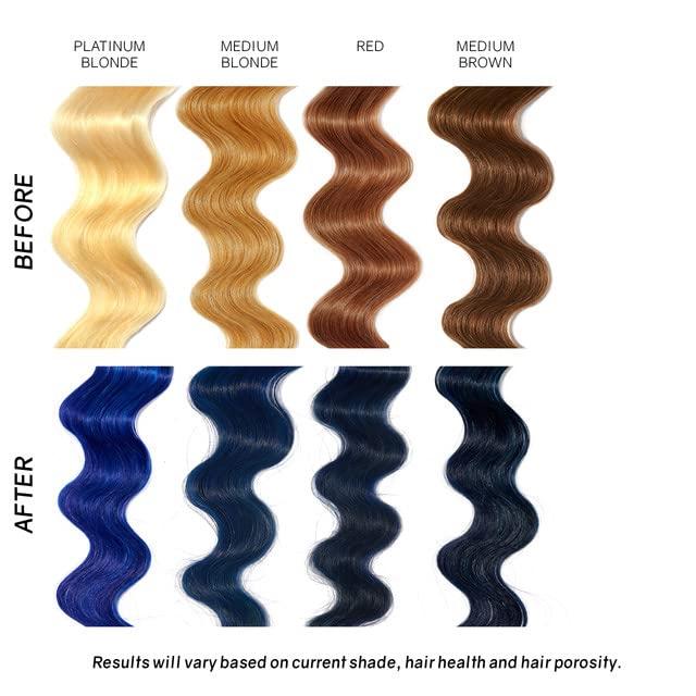 oVertone Extreme Blue Color Depositing Conditioner - 8 oz Cruelty-Free ...