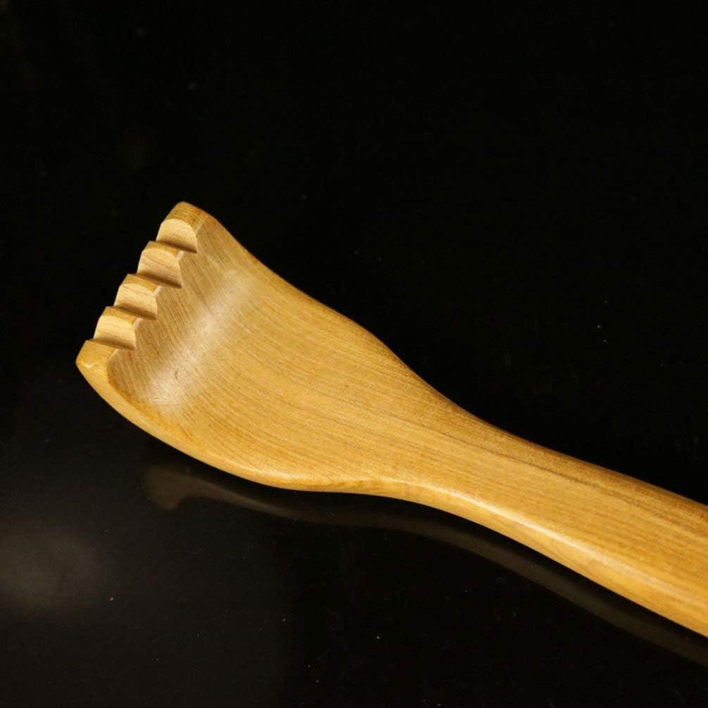 Supvox Wooden Back Scratcher - Premium Handheld Massager for Back Head ...