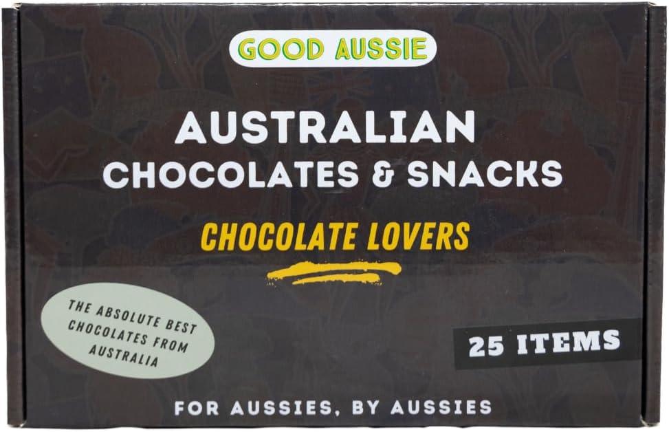 Australian Chocolate Box - Chocolate Lovers (25 Items) Tim Tam Cherry ...