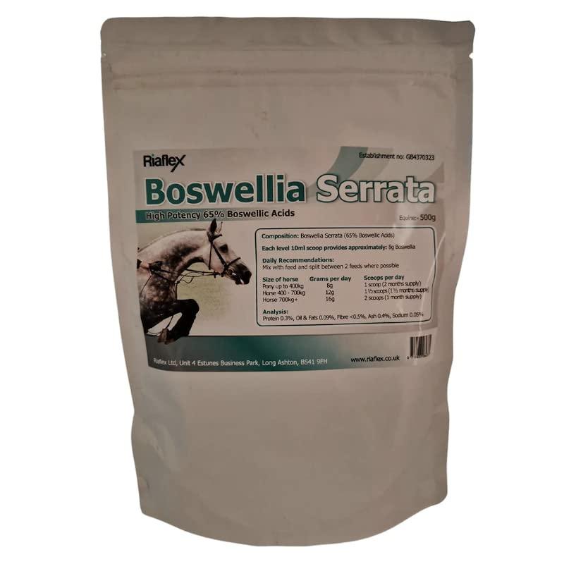 Riaflex Equine Boswellia Serrata 65% | High Potency Joint & Mobility Support | 50% Stronger ...