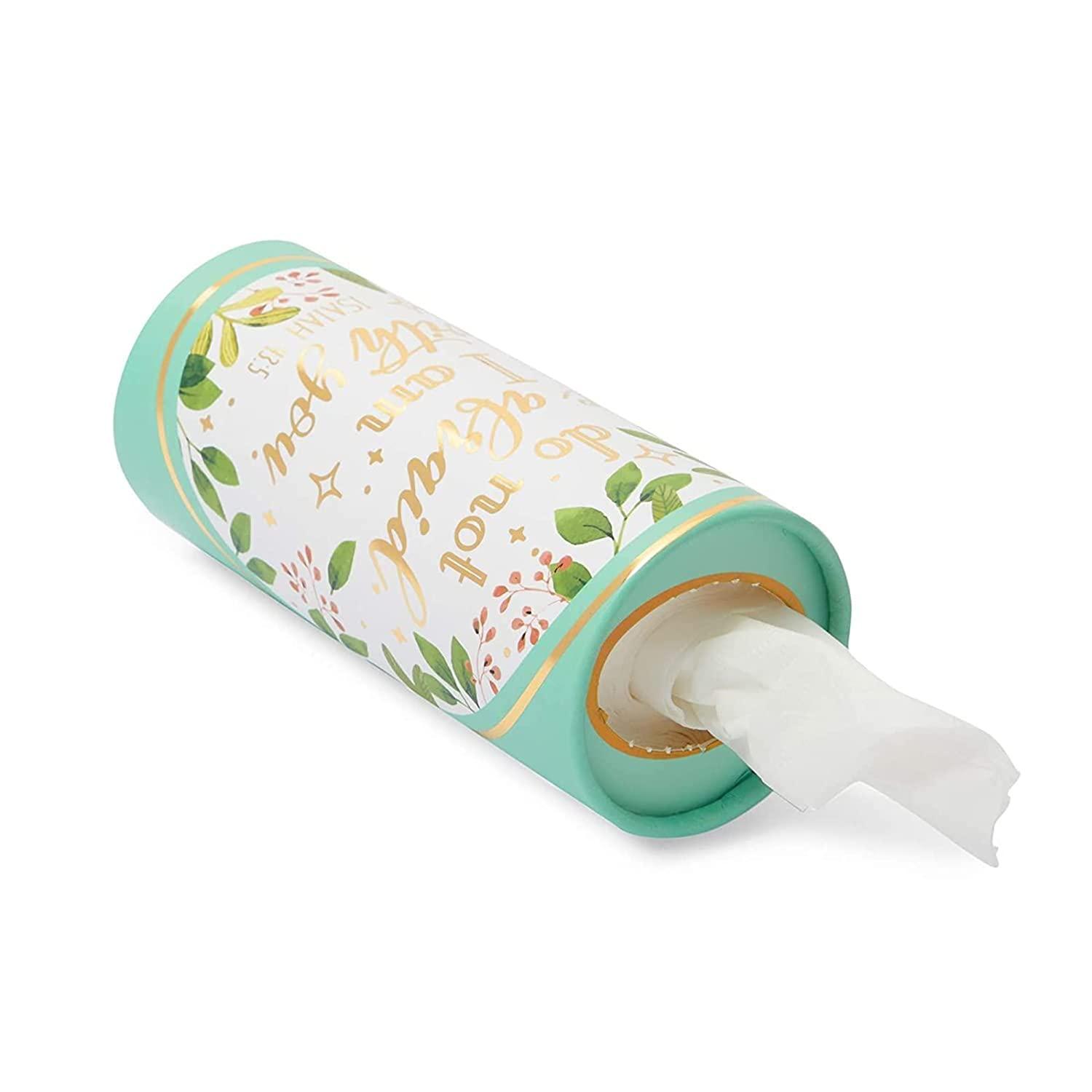 Cylinder Tissue Boxes - 400 Wipes - Religious Quotes (8 Pack) | Buy Now ...