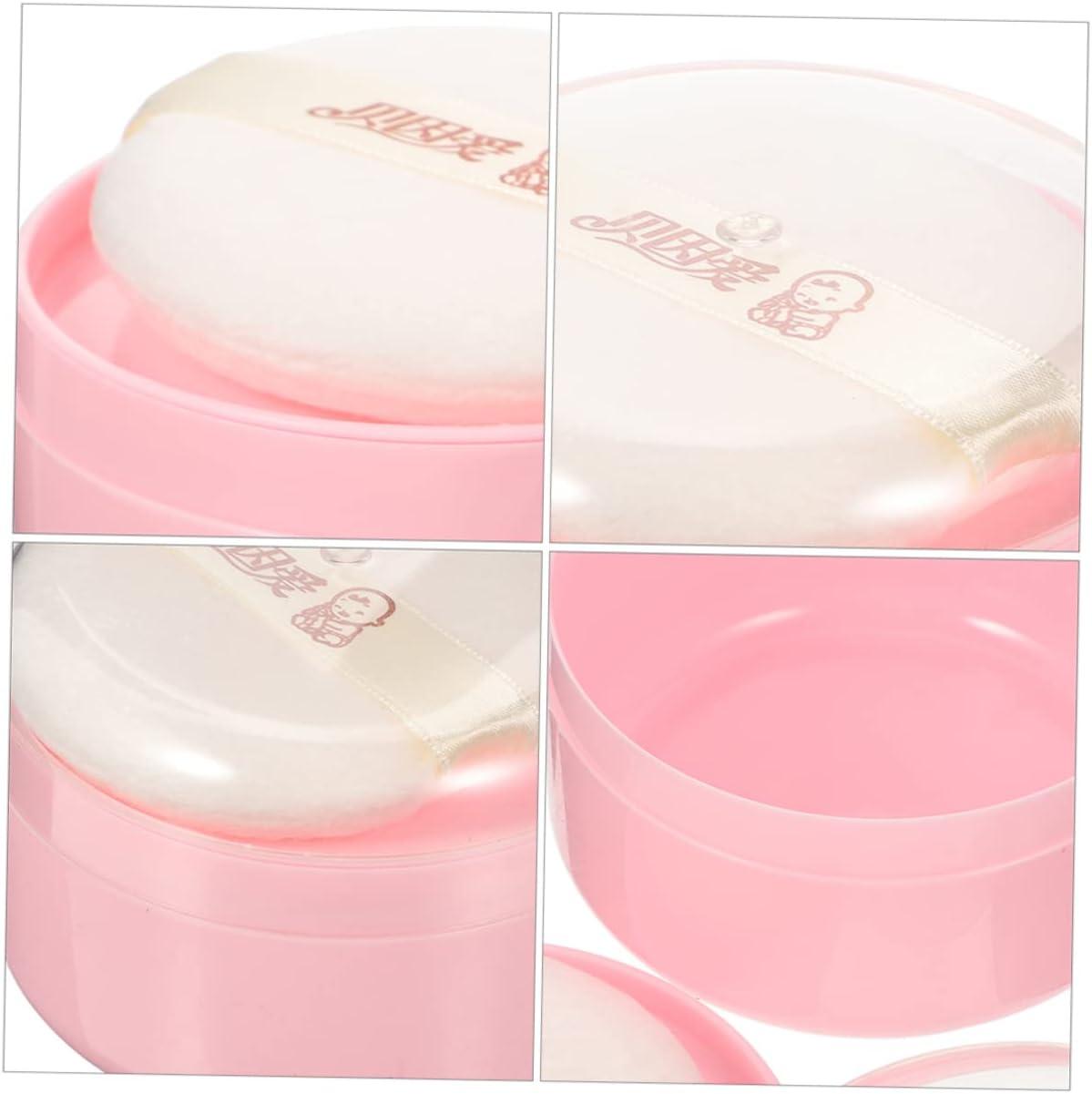 6pcs Baby Powder Puff Set | Travel-Friendly Body Powder Dispenser with ...