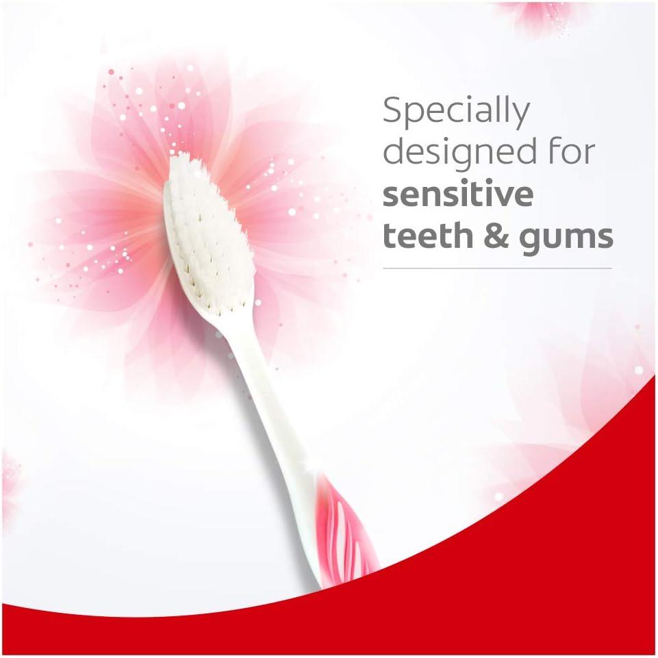 Colgate Sensitive Toothbrush - Pack of 4 Brushes | Gentle Oral Care ...