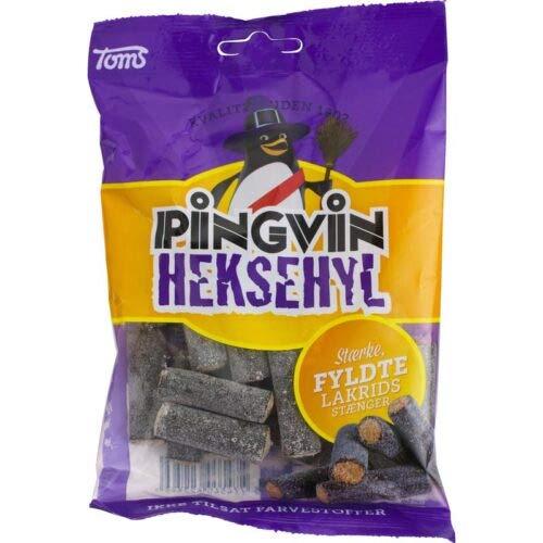 ScandiKitchen Toms Pingvin Heksehyl Danish Salty Liquorice Sticks 130g ...