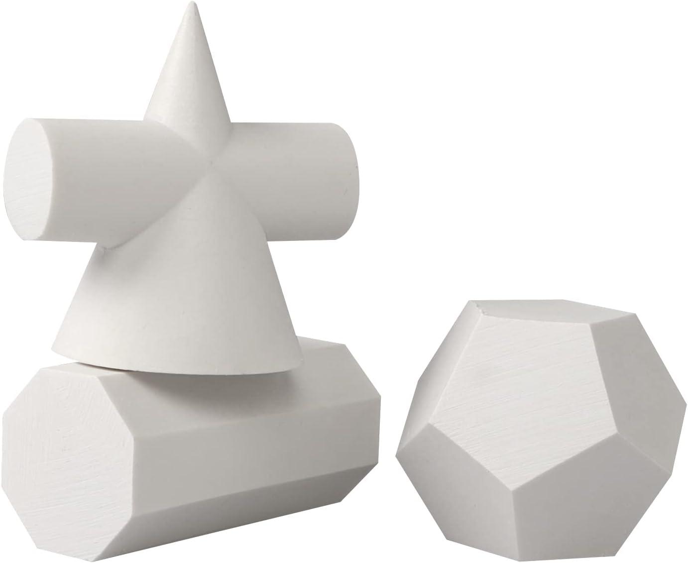 10PCS 2-Inch Mini Resin Geometry Mold Set for Learning & Art Crafts ...