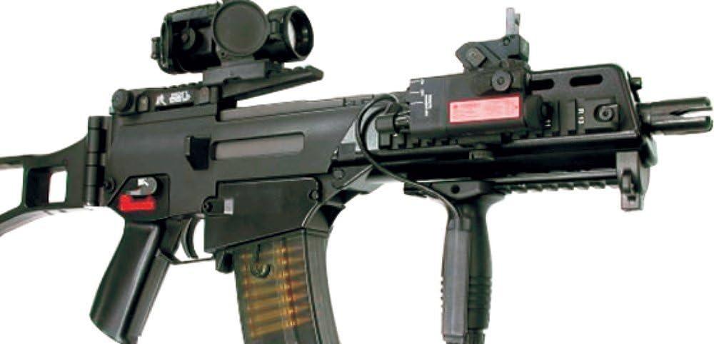 UTG G36 Picatinny Rail Set, 3-piece Long , Black