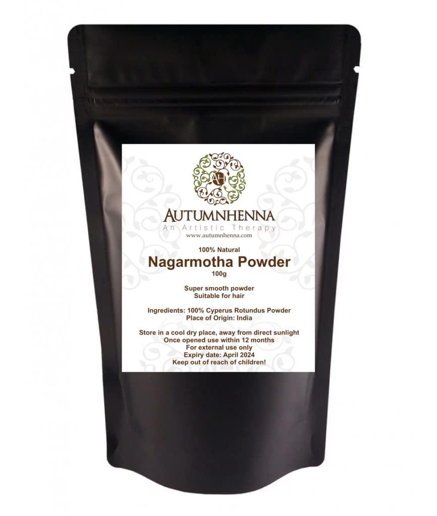 Organic Nagarmotha Powder for Intensive Hair Conditioning - 100% ...