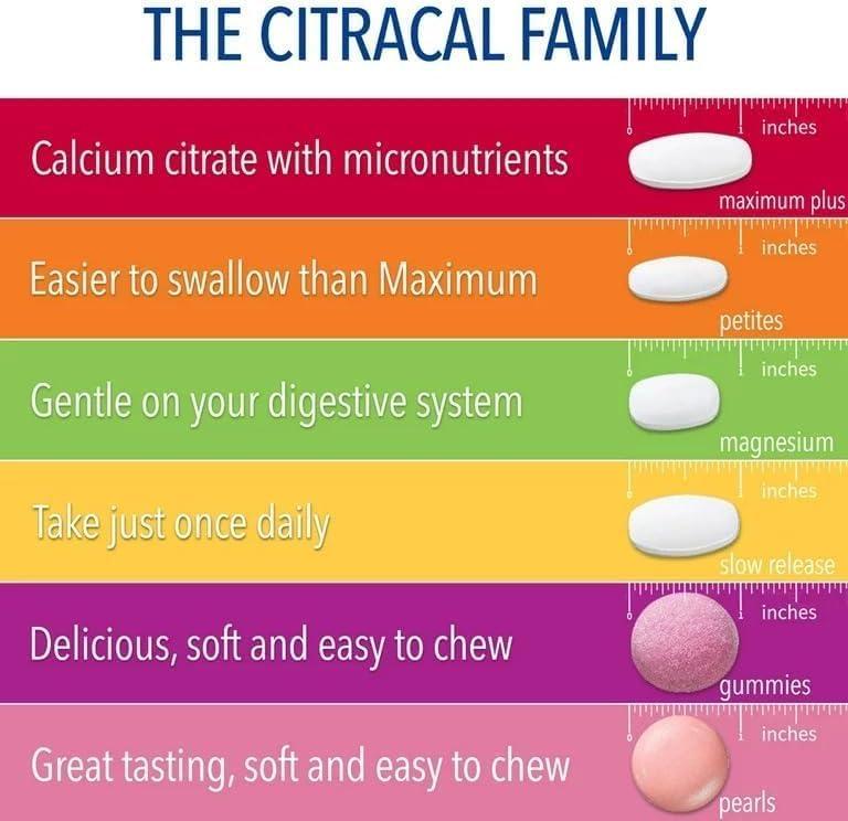 SPEC Maximum Plus Calcium Citrate with Vitamin D3 180ct Caplets | Buy ...