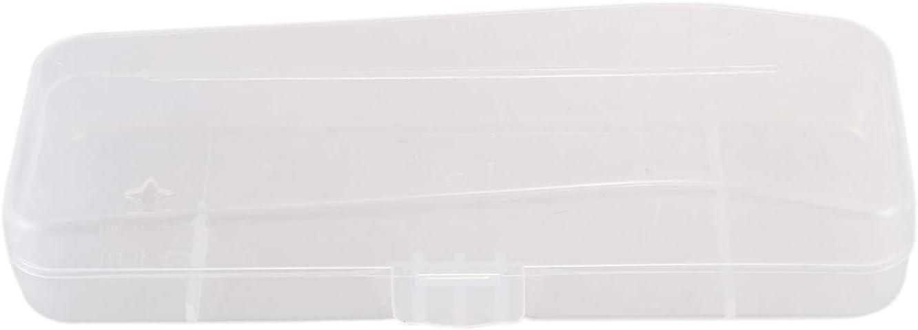 Senmubery Travel Double Edge Razor Storage Box - Transparent Holder ...