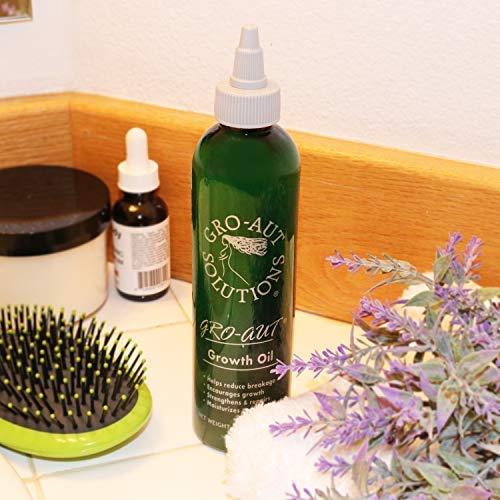 Gro-aut Herbal Hair Growth Oil - Fill Bald Patches, Reverse Hair Loss ...